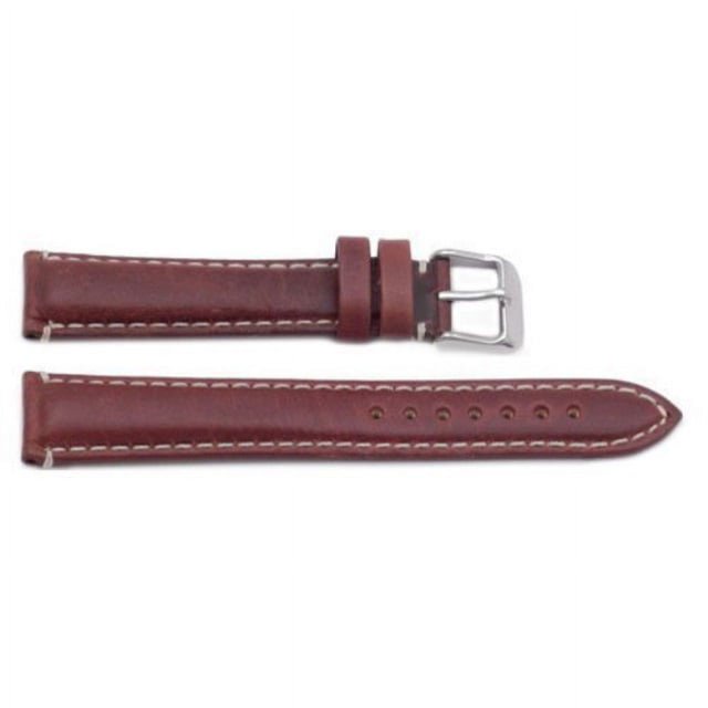 Hadley Roma Brand MS885 20mm Long Men Watch Style Band Chestnut Oil Tan ...