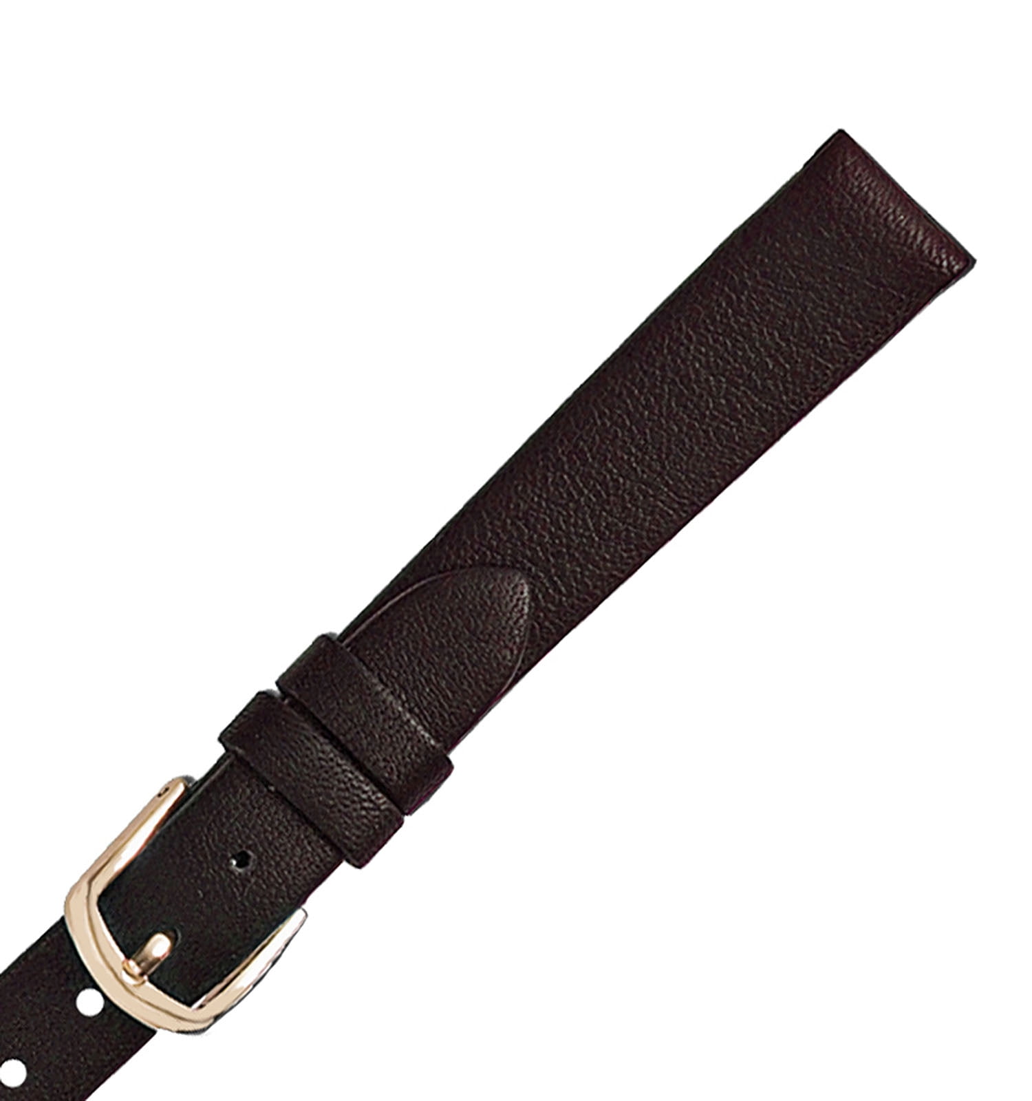 Hadley Roma LS712 14mm Regular Brown Genuine Leather Ladies Watch Strap ...