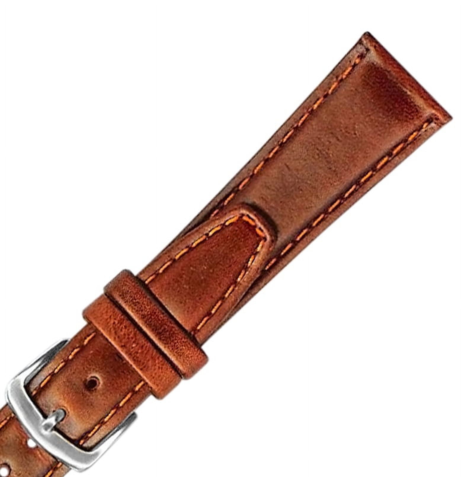 Hadley Roma MS881 17mm Chestnut Regular Oil Tan Classics Leather Mens ...