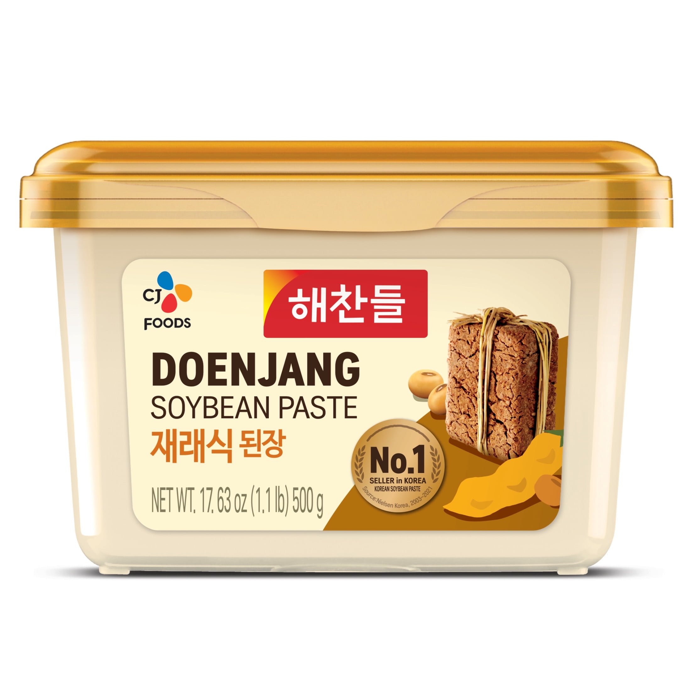 Haechandle Korean Doenjang Soybean Paste, 1.1 lbs - Walmart.com