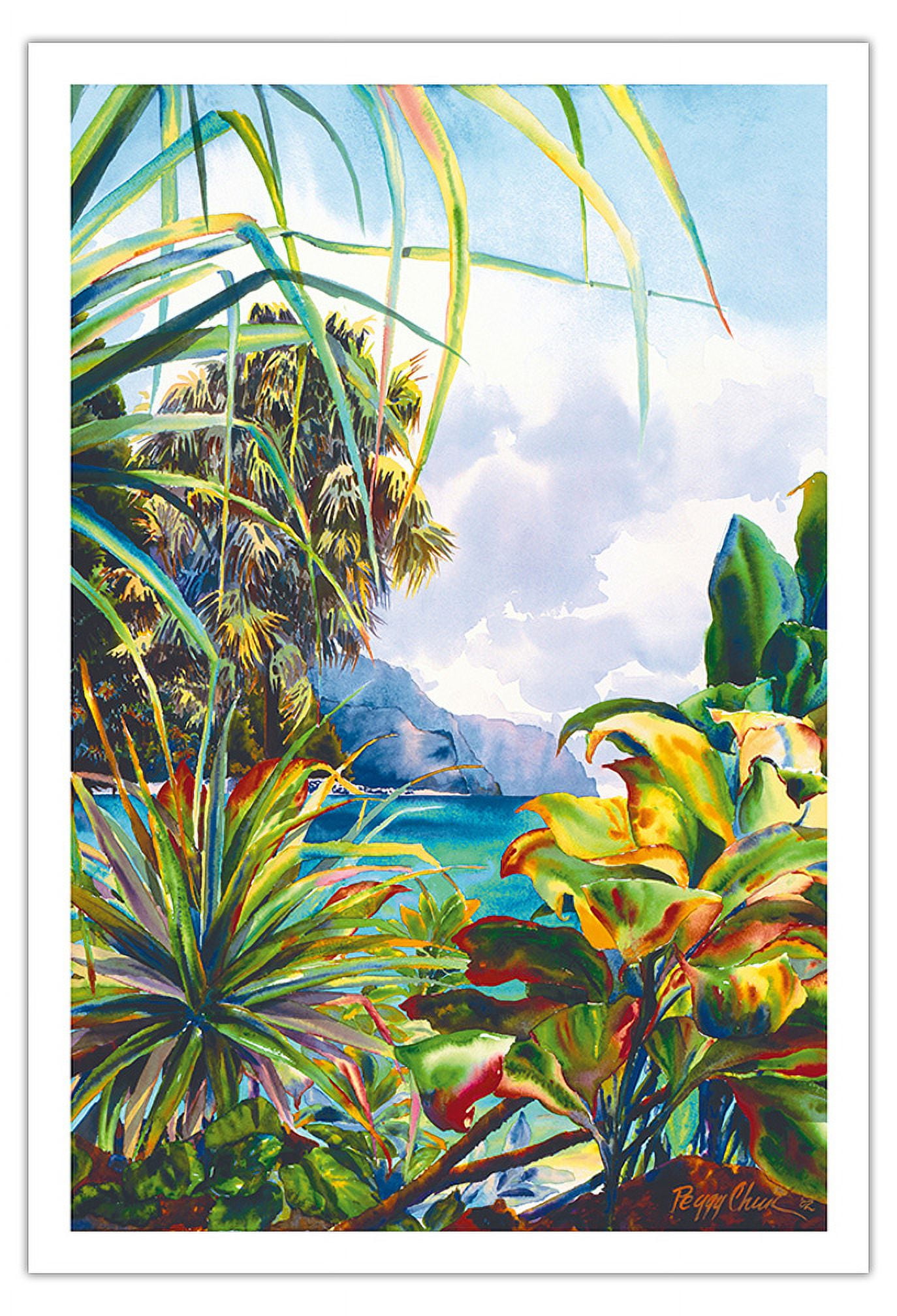 Haena Garden - Kauai Northshore Hawaii - From an Original Hawaii ...