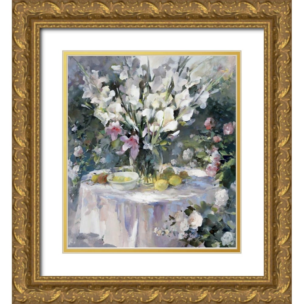 Haenraets, Willem 15x17 Gold Ornate Wood Framed with Double Matting ...