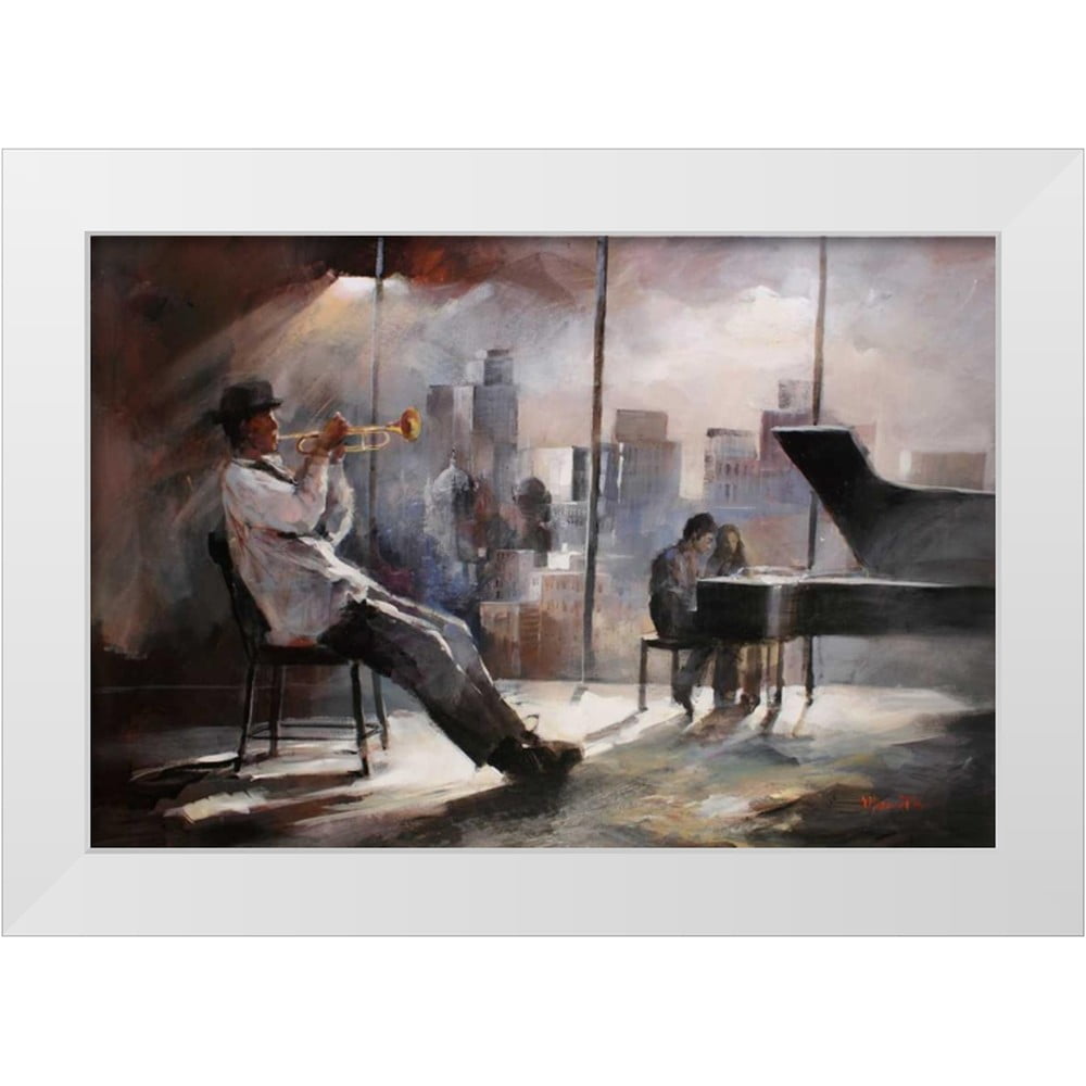 Haenraets, Willem 24x18 White Modern Wood Framed Museum Art Print ...