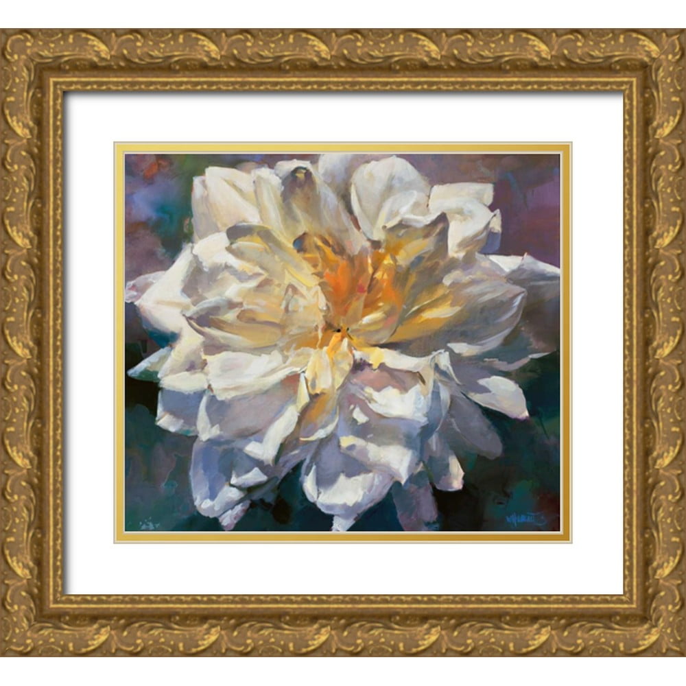 Haenraets, Willem 29x26 Gold Ornate Wood Framed with Double Matting ...