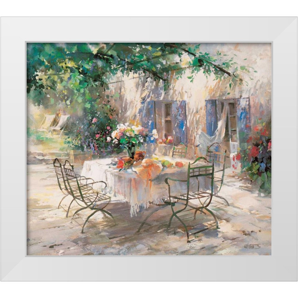Haenraets, Willem 29x26 White Modern Wood Framed Museum Art Print ...
