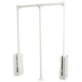 Hafele Pull Down Wardrobe Closet Rod Lift - 26 LB Load Capacity in ...