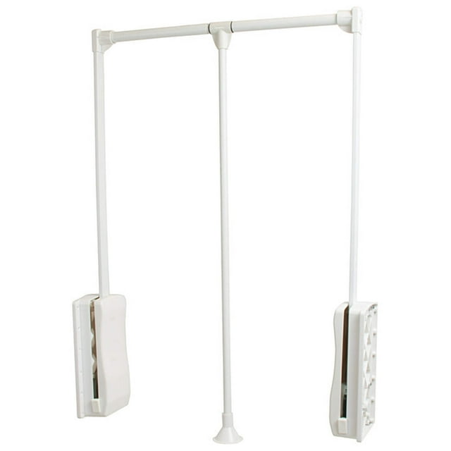 Hafele Pull Down Wardrobe Closet Rod Lift - 26 LB Load Capacity in ...