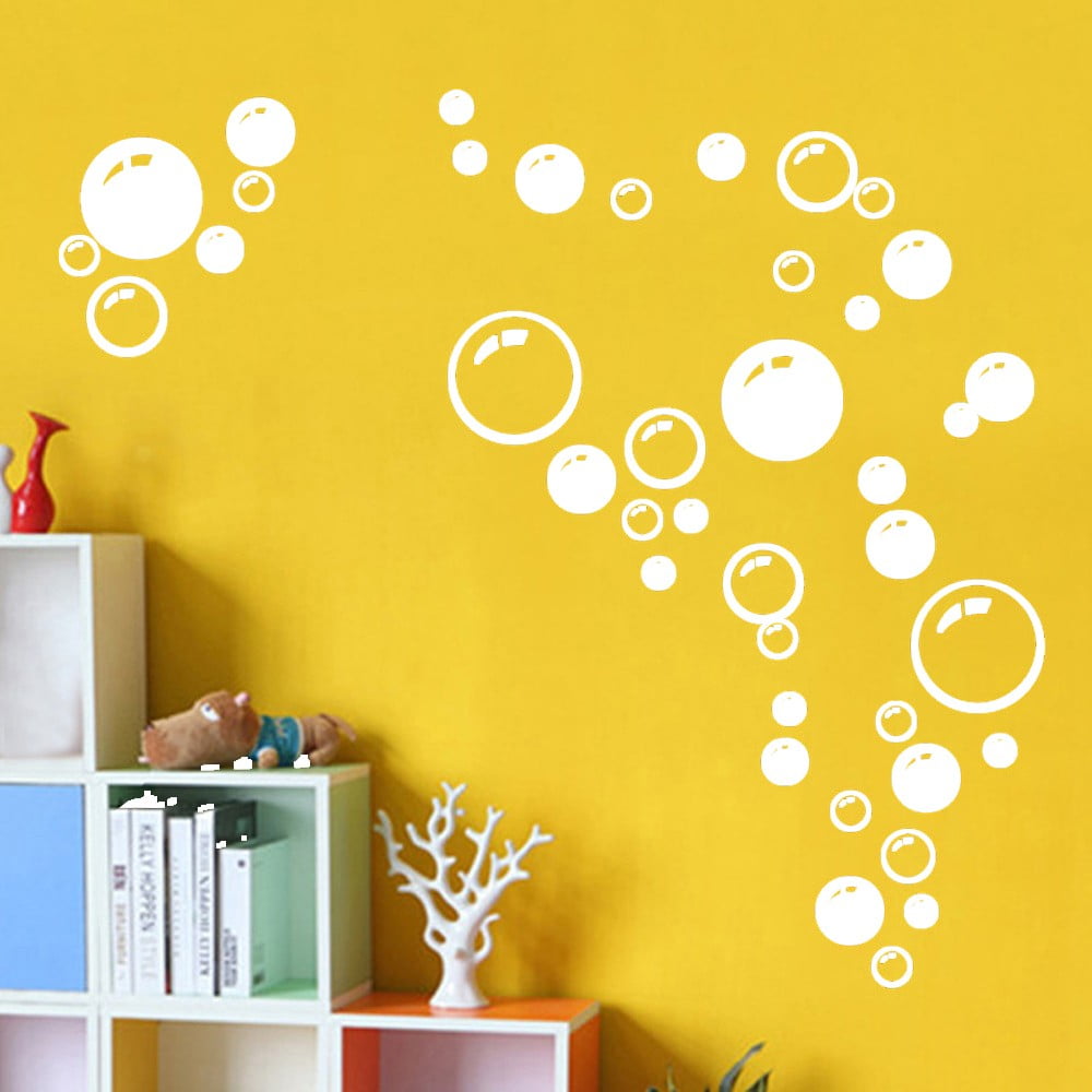 Hafidenty Transparent Bubble Wall Decal Sticker Hollowed Out Children's ...