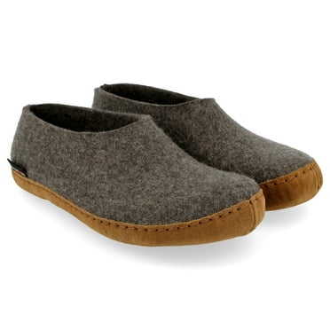 HAFLINGER Unisex Iceland Clog Slippers Chestnut - 714008-1582 - Walmart.com