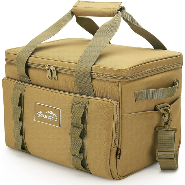 Hafmall 32L Collapsible Soft Cooler Bag, Large Insulated Leakproof ...