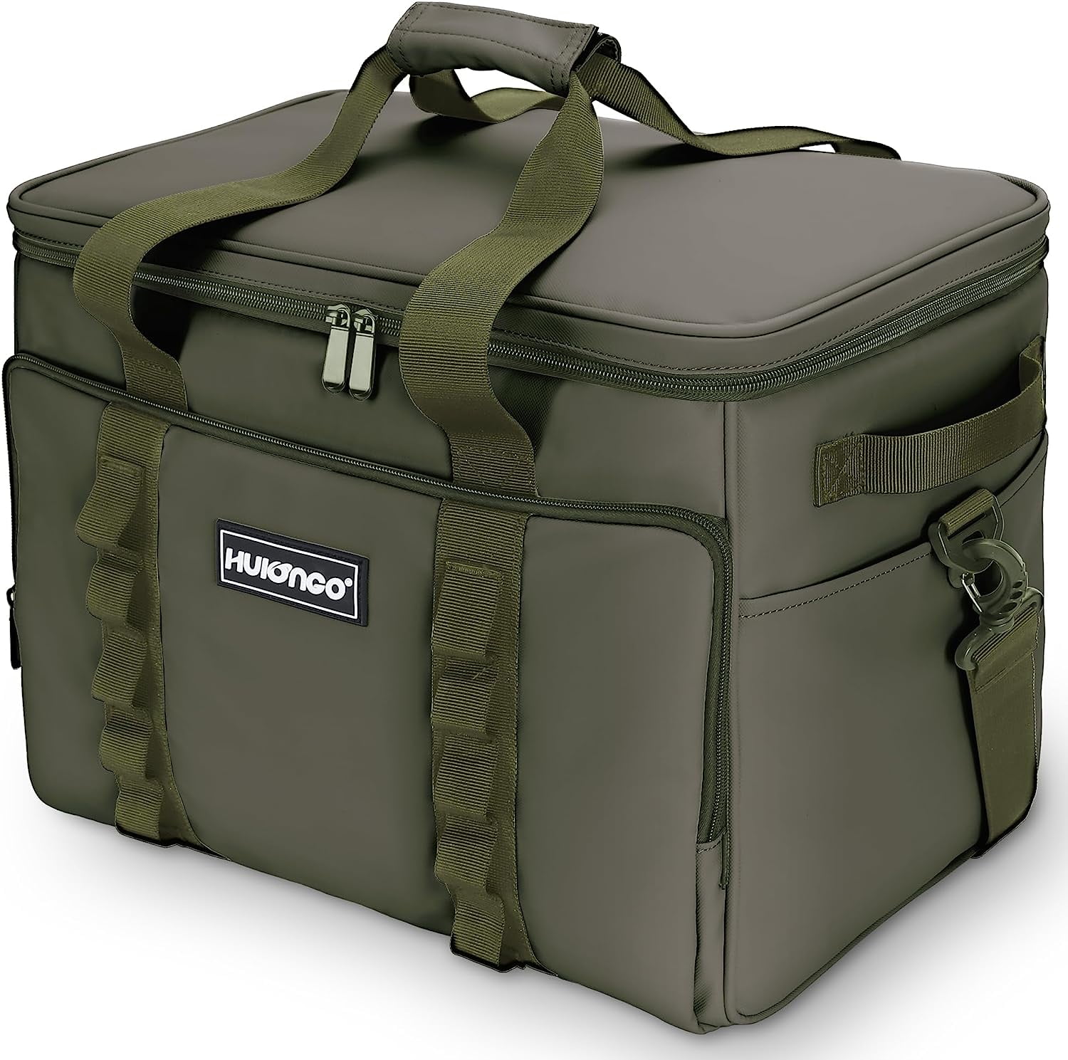 Hafmall 48 Cans Soft Cooler Bag, 32L Insulated Leakproof Portable Ice ...