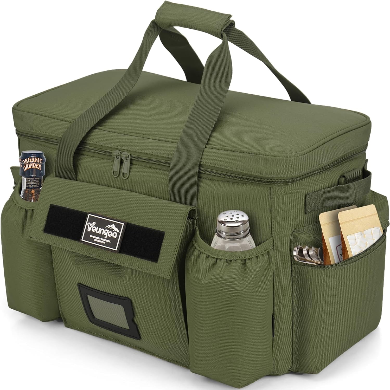 Hafmall Large Cooler Bag 48-Cans Collapsible Soft Cooler Insulated ...