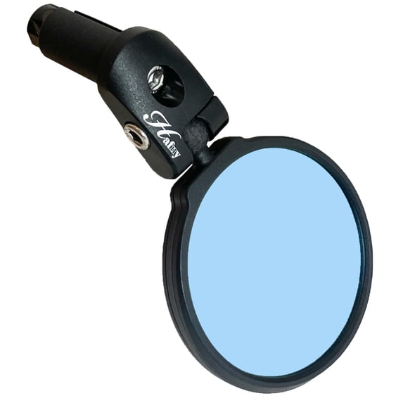 Hafny Bar End Bike Mirror, HD, Blast-Resistant, Glass Mirror, HF-MR090 ...