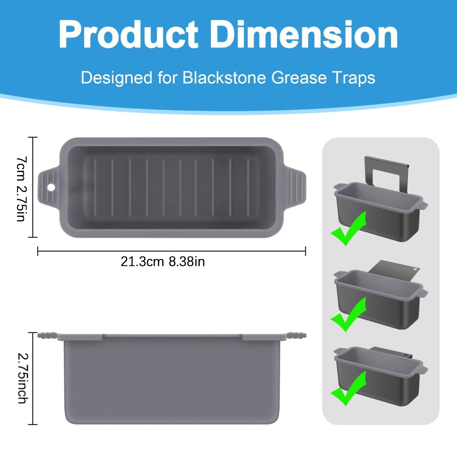 Haful Baking Trays & Trays Premium Grill Drip Pan Ea Sy to Clean Oil ...