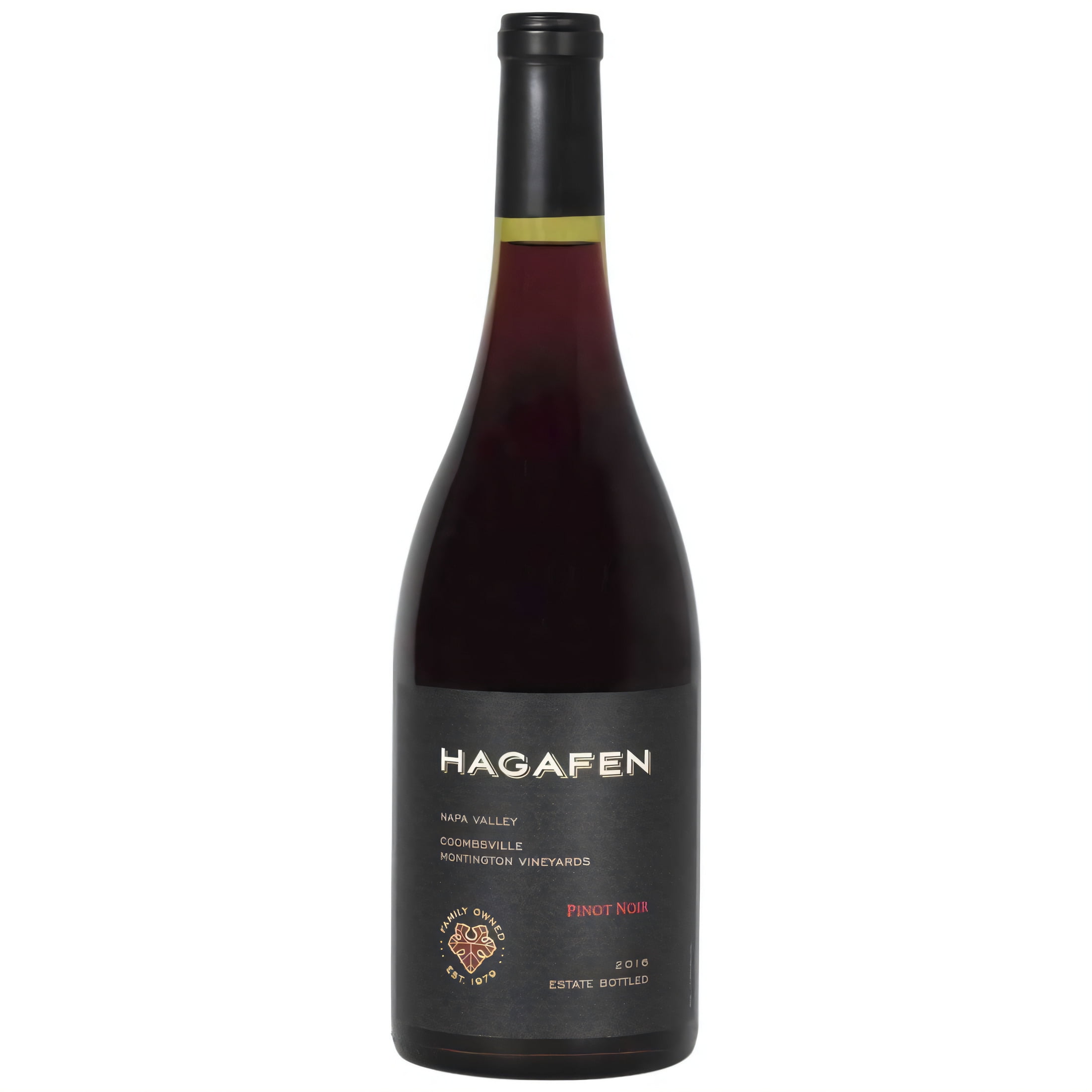 Hagafen 2022 Dry Red Wines Pinot Noir, 750 ml Glass Bottle Napa Valley ...