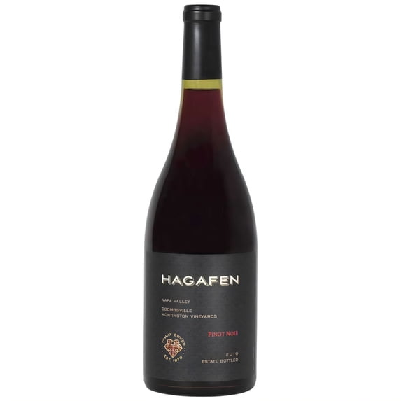 Hagafen 2022 Dry Red Wines Pinot Noir, 750 ml Glass Bottle Napa Valley ...