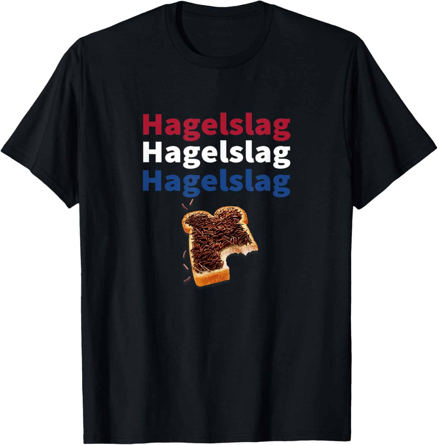 Hagelslag, Funny Breakfast foods word design, Dutch cuisine T-Shirt - Walmart.com