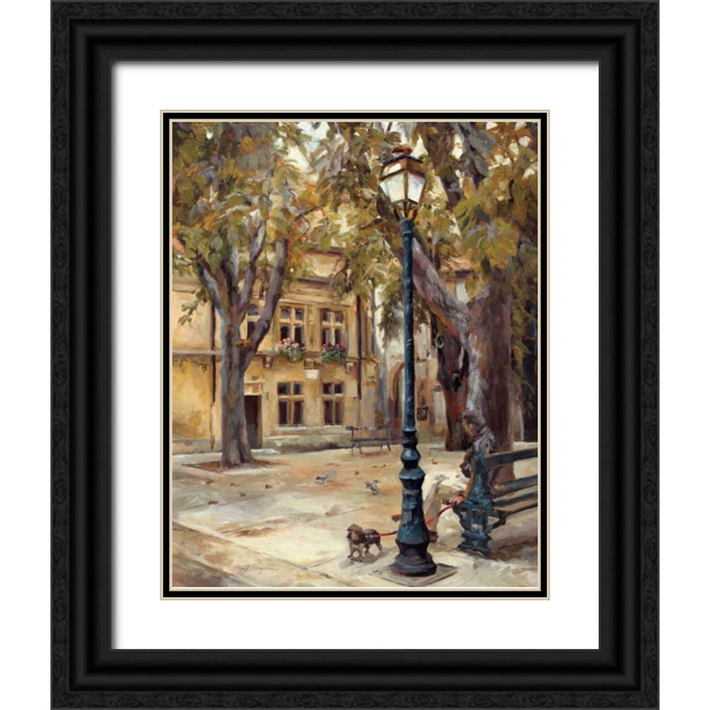 Hageman, Marilyn 12x14 Black Ornate Wood Framed with Double Matting ...