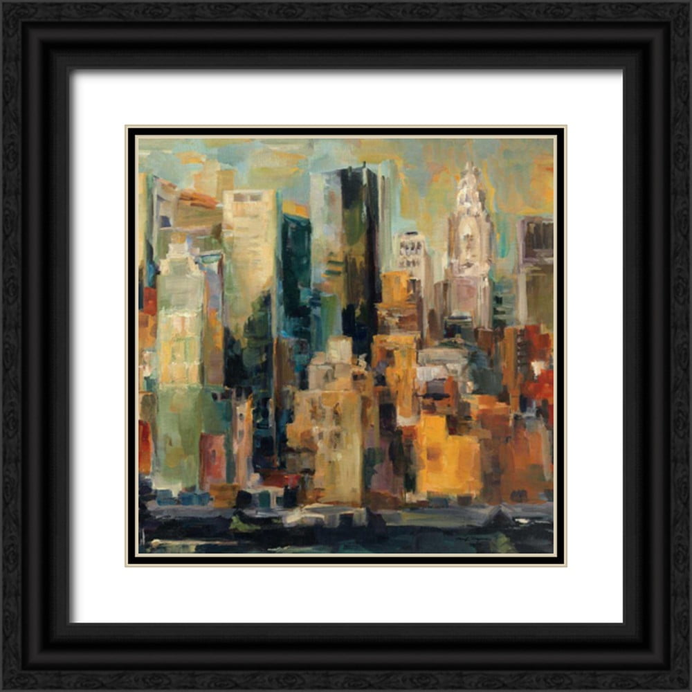 Hageman, Marilyn 15x15 Black Ornate Wood Framed with Double Matting ...