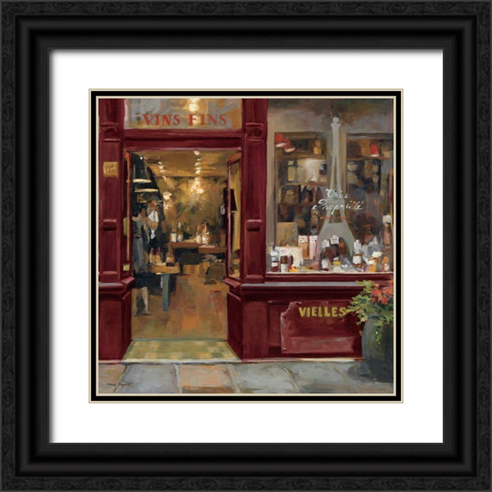 Hageman, Marilyn 15x15 Black Ornate Wood Framed with Double Matting ...