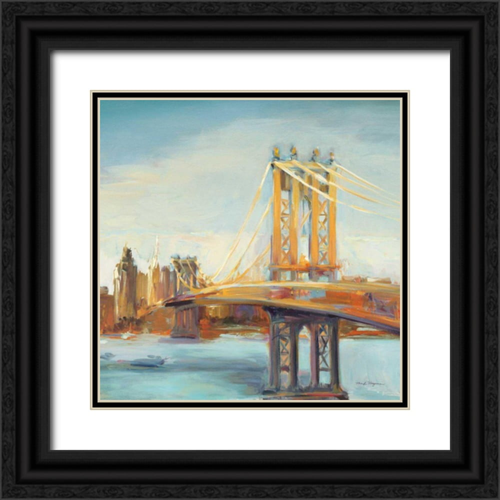 Hageman, Marilyn 15x15 Black Ornate Wood Framed with Double Matting ...