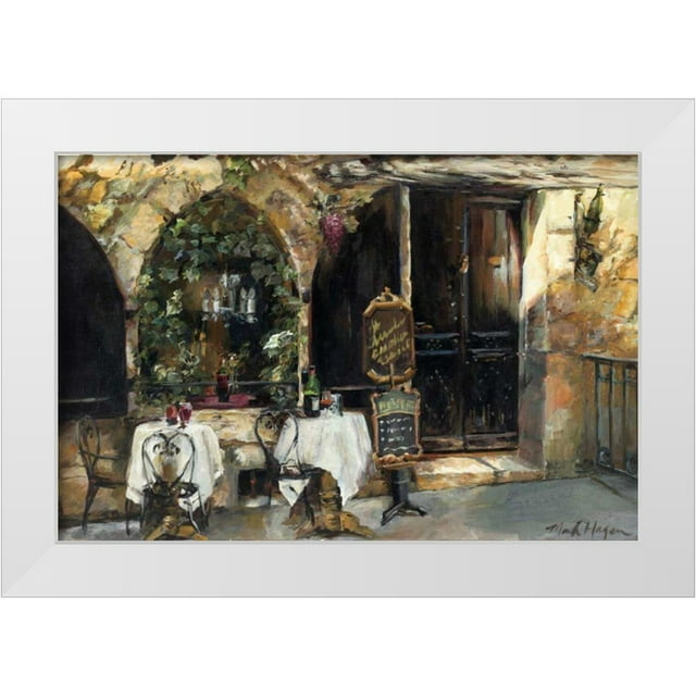 Hageman, Marilyn 18x13 White Modern Wood Framed Museum Art Print Titled ...