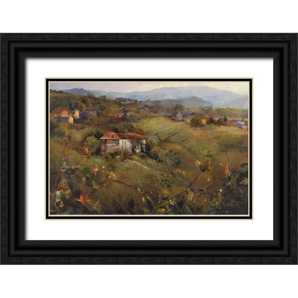 Hageman, Marilyn 24x17 Black Ornate Wood Framed with Double Matting ...