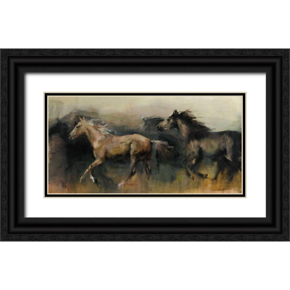 Hageman, Marilyn 32x18 Black Ornate Wood Framed with Double Matting ...