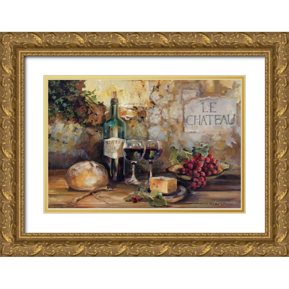 Hageman, Marilyn 32x23 Gold Ornate Wood Framed with Double Matting ...