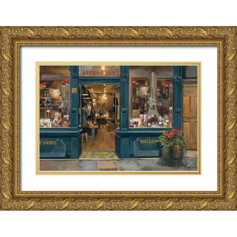 Hageman, Marilyn 32x23 Gold Ornate Wood Framed with Double Matting ...