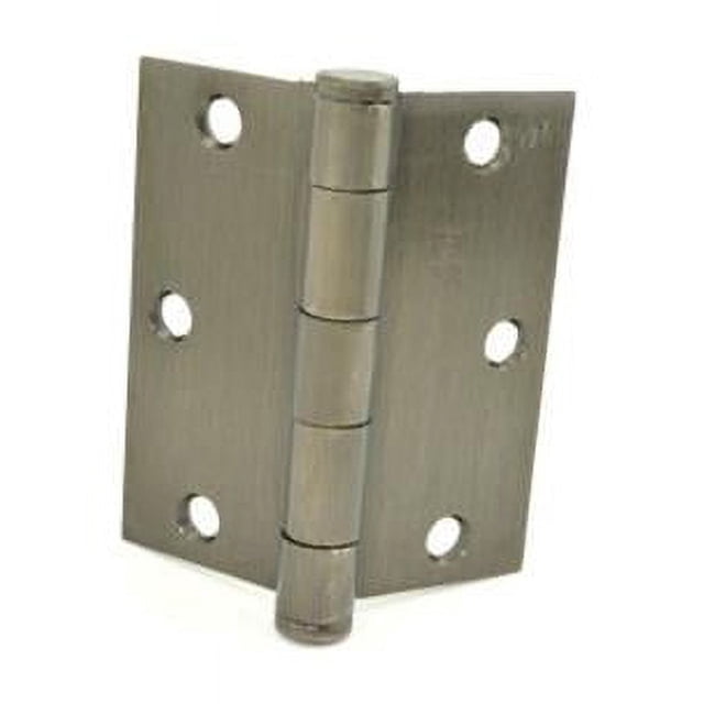 Hager 127931210B 3.5 x 3.5 in. Full Mortise Five Knuckle Plain Bearing ...