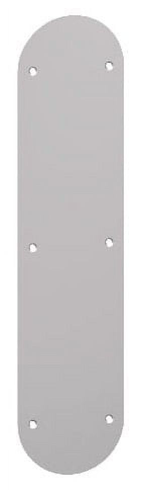 Hager 50T-4X16 4" X 16" 2" Radius Round Corner Push Plate .050" Thick ...