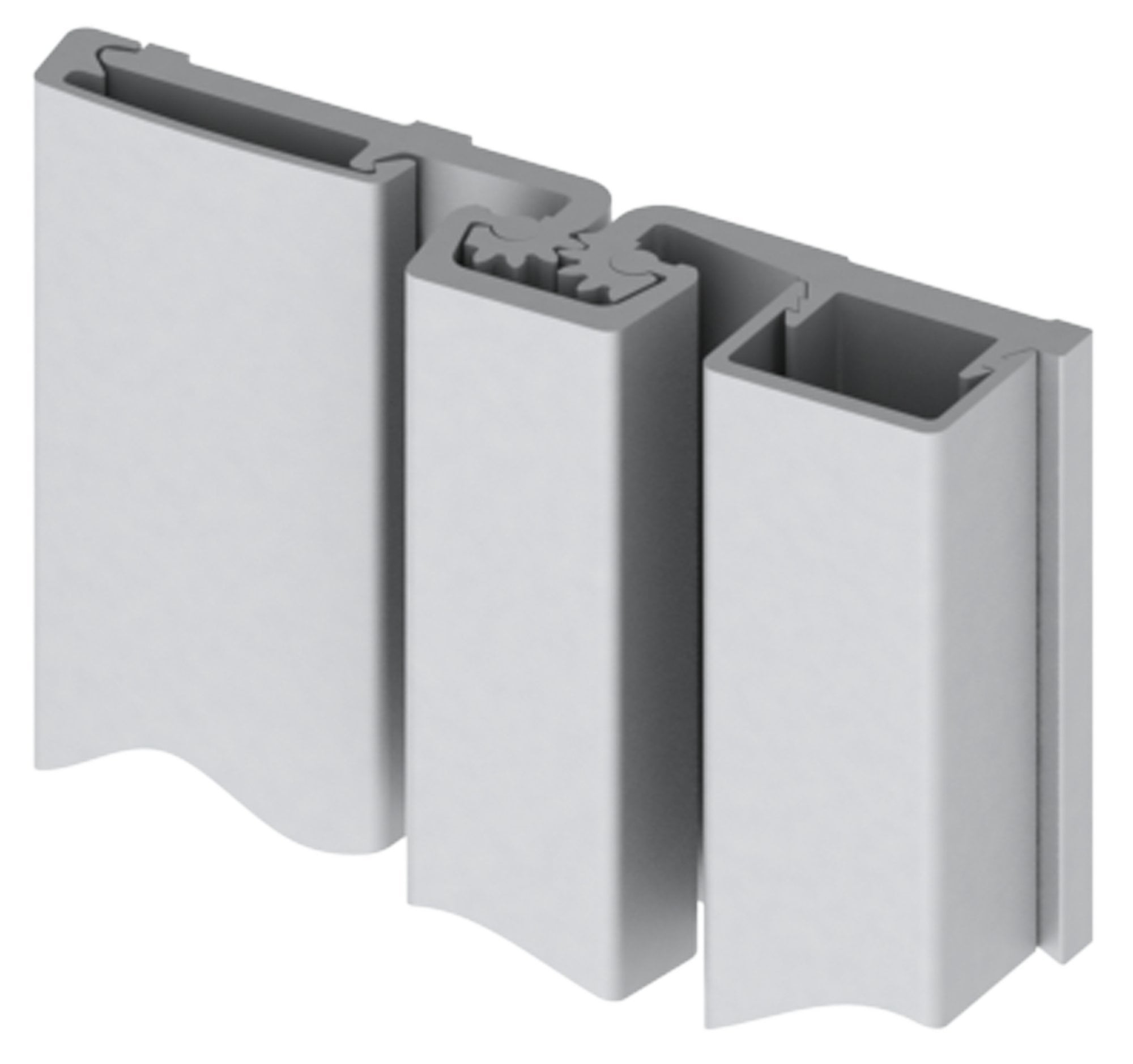 Hager 780-157 Series Aluminum Heavy Duty Fire Rated Roton Continuous ...