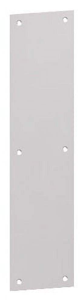 Hager 80S-4X16 4" X 16" Beveled Square Corner Push Plate .125" Thick ...