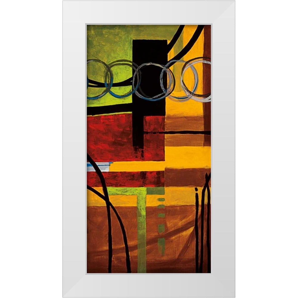Hager, Geoff 11x18 White Modern Wood Framed Museum Art Print Titled ...
