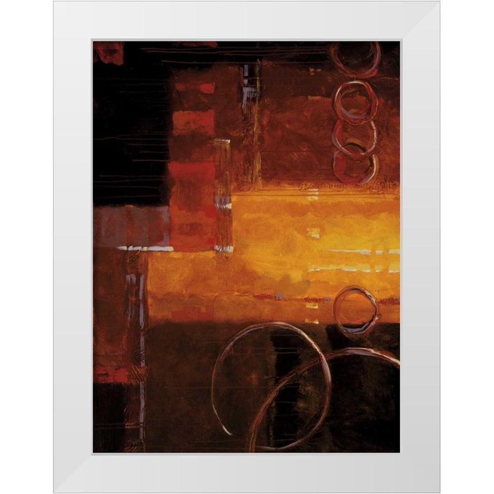 Hager, Geoff 19x24 White Modern Wood Framed Museum Art Print Titled ...