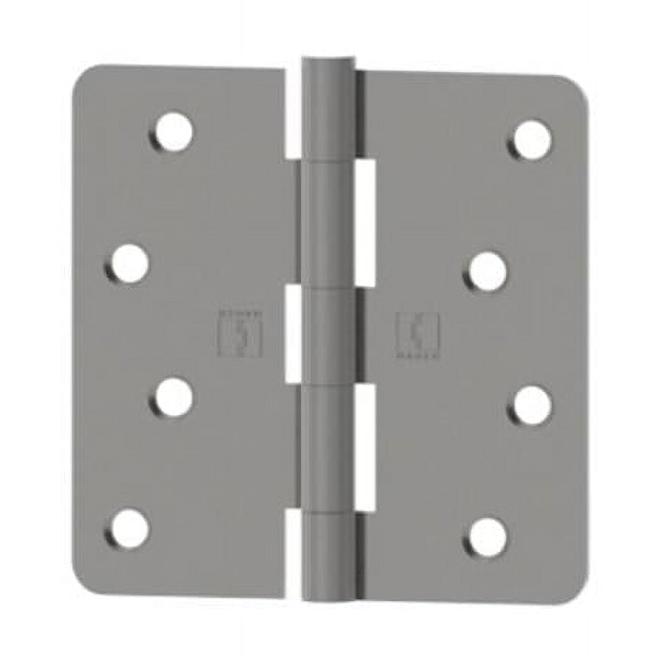 Hager Hinge 3.5 x 3.5 in. 0.25 in. Radius Full Mortise Residential ...