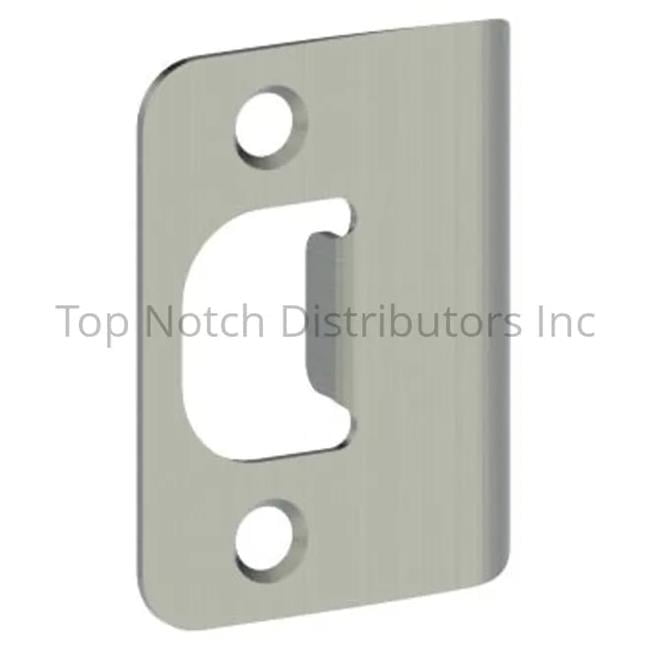 Hager Hinge 39583 Round Corner Full Lip Strike - Bright Brass Finish ...
