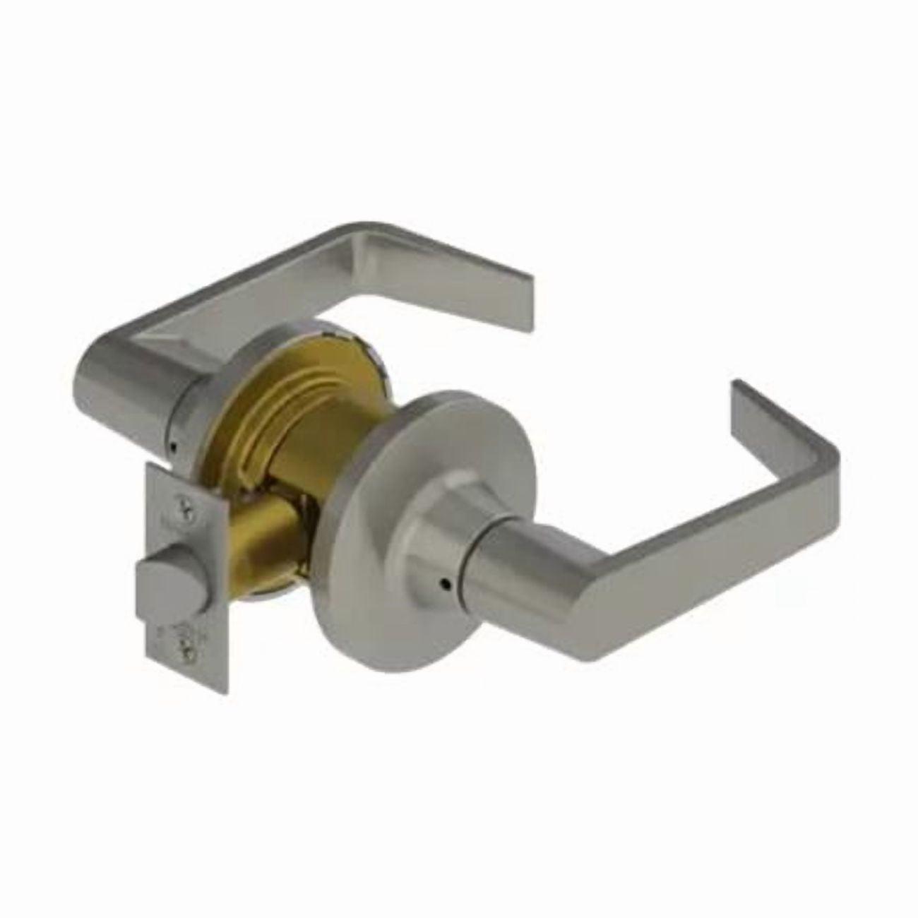 Hager Hinge 3610AUG26 August Lever Passage Tubular Lock - Bright Chrome ...