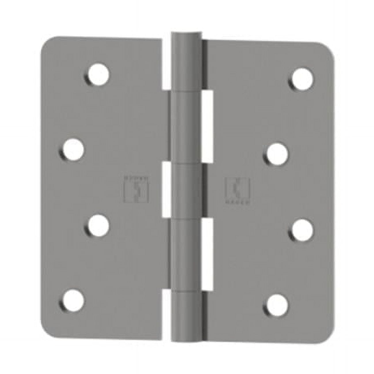 Hager Hinge RC15414314 4 x 4 in. 0.625 in. Radius No.0330 Steel Morties ...