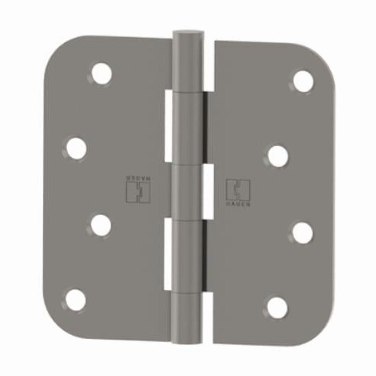 Hager Hinge RC18424P58 4 x 4 in. 0.625 in. Radius No.0297 Steel Mortres ...