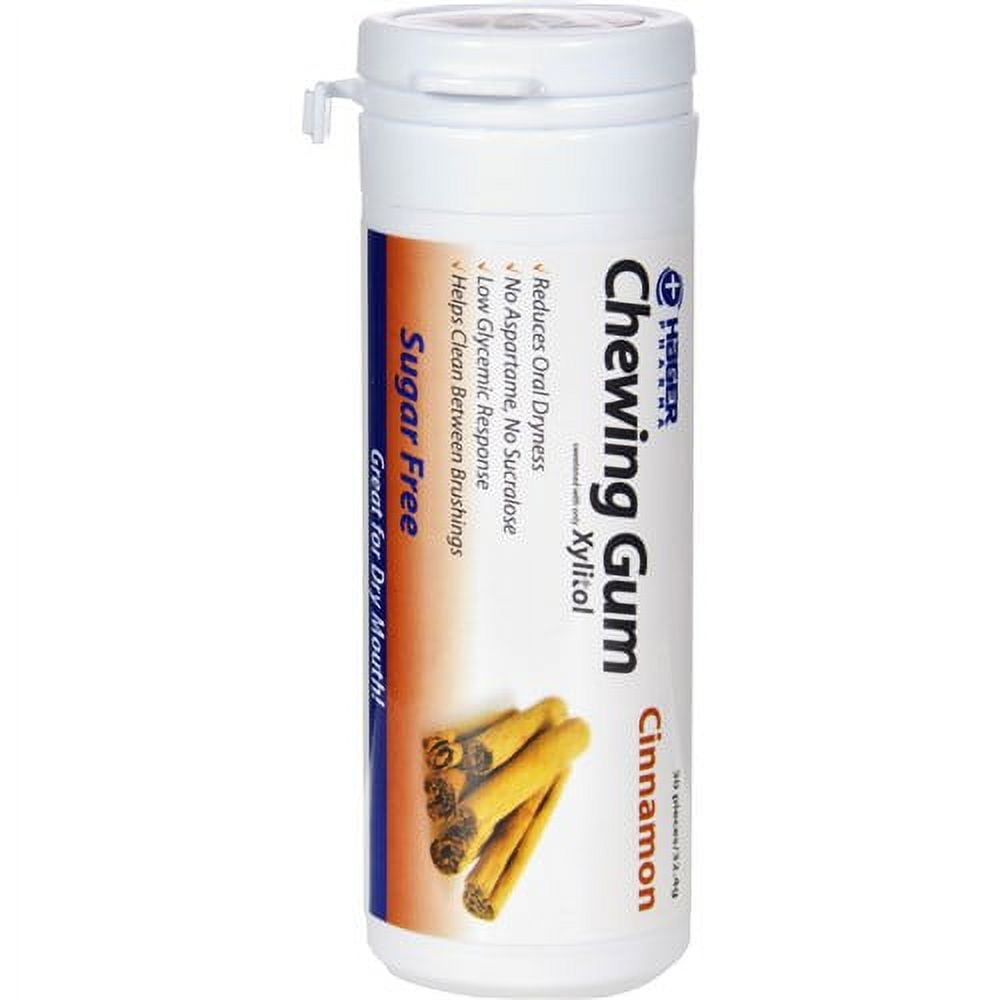 Hager Pharma Xylitol Chewing Gum - Cinnamon - 30 Ct - Walmart.com