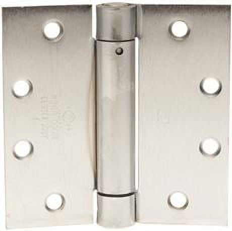 Hager Template Spring Hinge, 4-1/2 In. X 4-1/2 In., Dull Chrome, 3-Pack ...