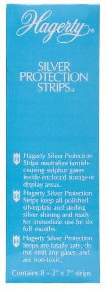 Hagerty 70000 Anti-Tarnish Silver Protection Strips, 2x7 Inch, Set of 8 ...