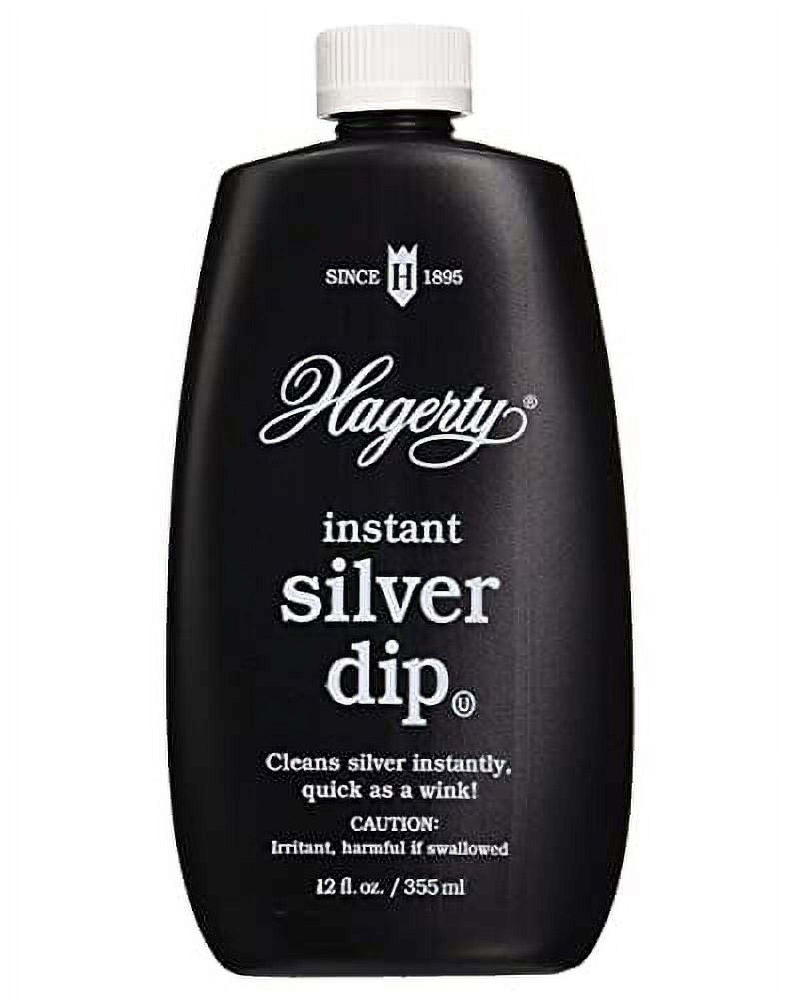 Hagerty Instant Silver Dip - Silver Cleaner and Heavy Tarnish Remover ...