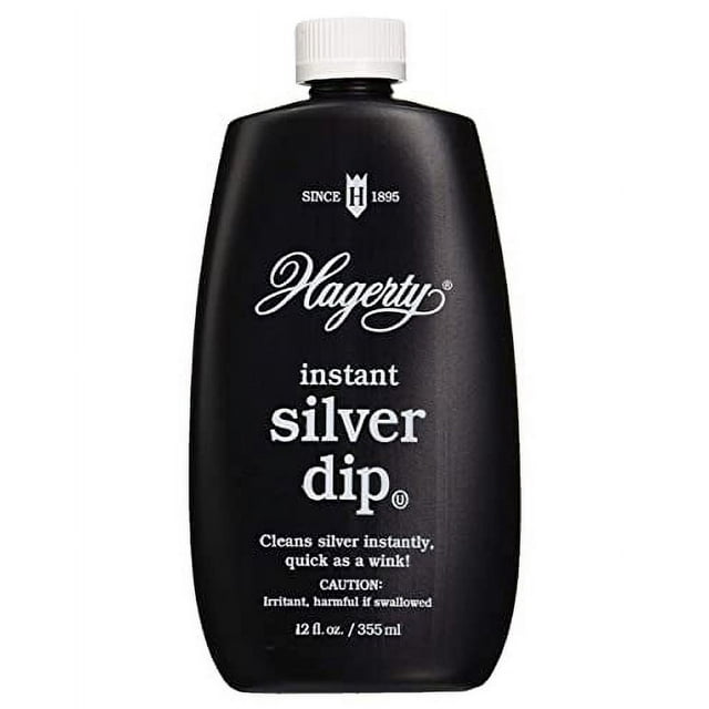 Hagerty Instant Silver Dip - Silver Cleaner and Heavy Tarnish Remover ...