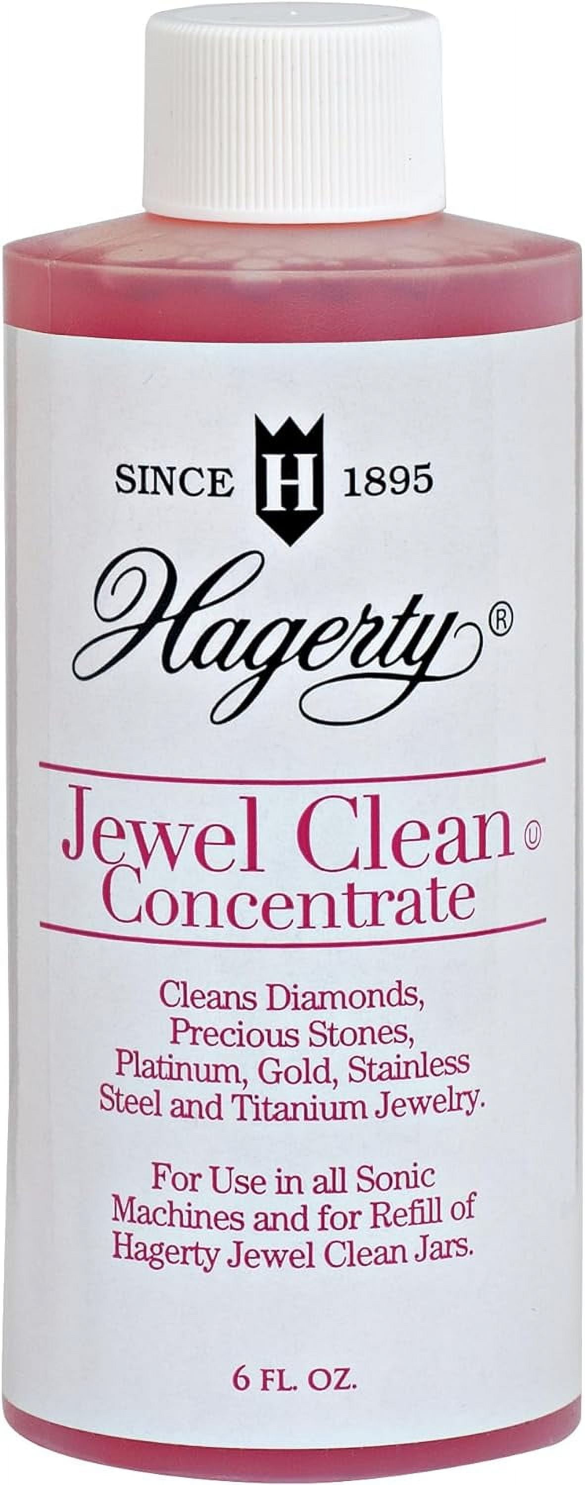 Hagerty Jewel Concentrate Ultrasonic Cleaner Solution, Cleans Diamonds ...