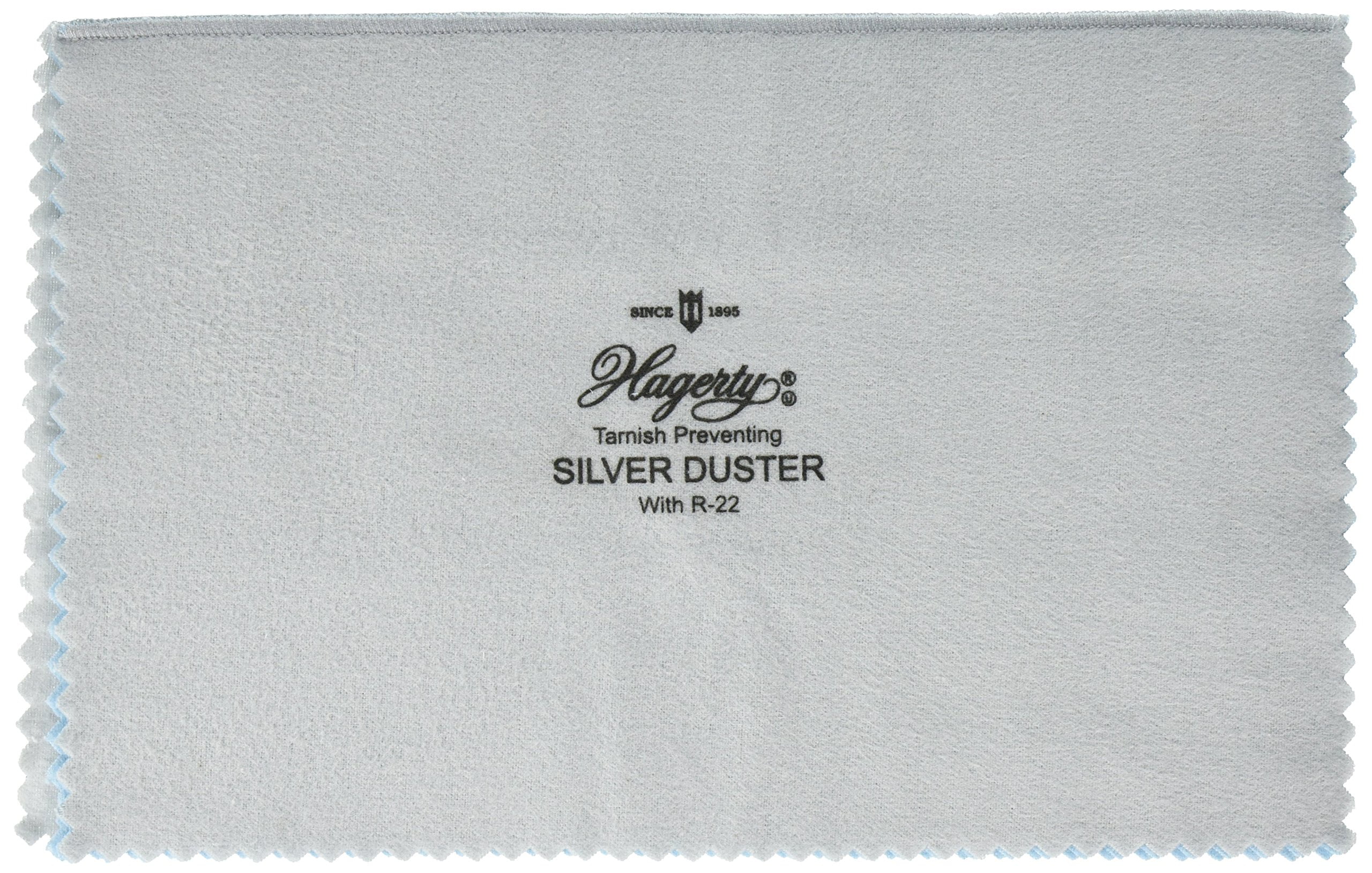 Hagerty Silver Duster - 2 Piece Polishing Cleaner Cloth for Holloware ...