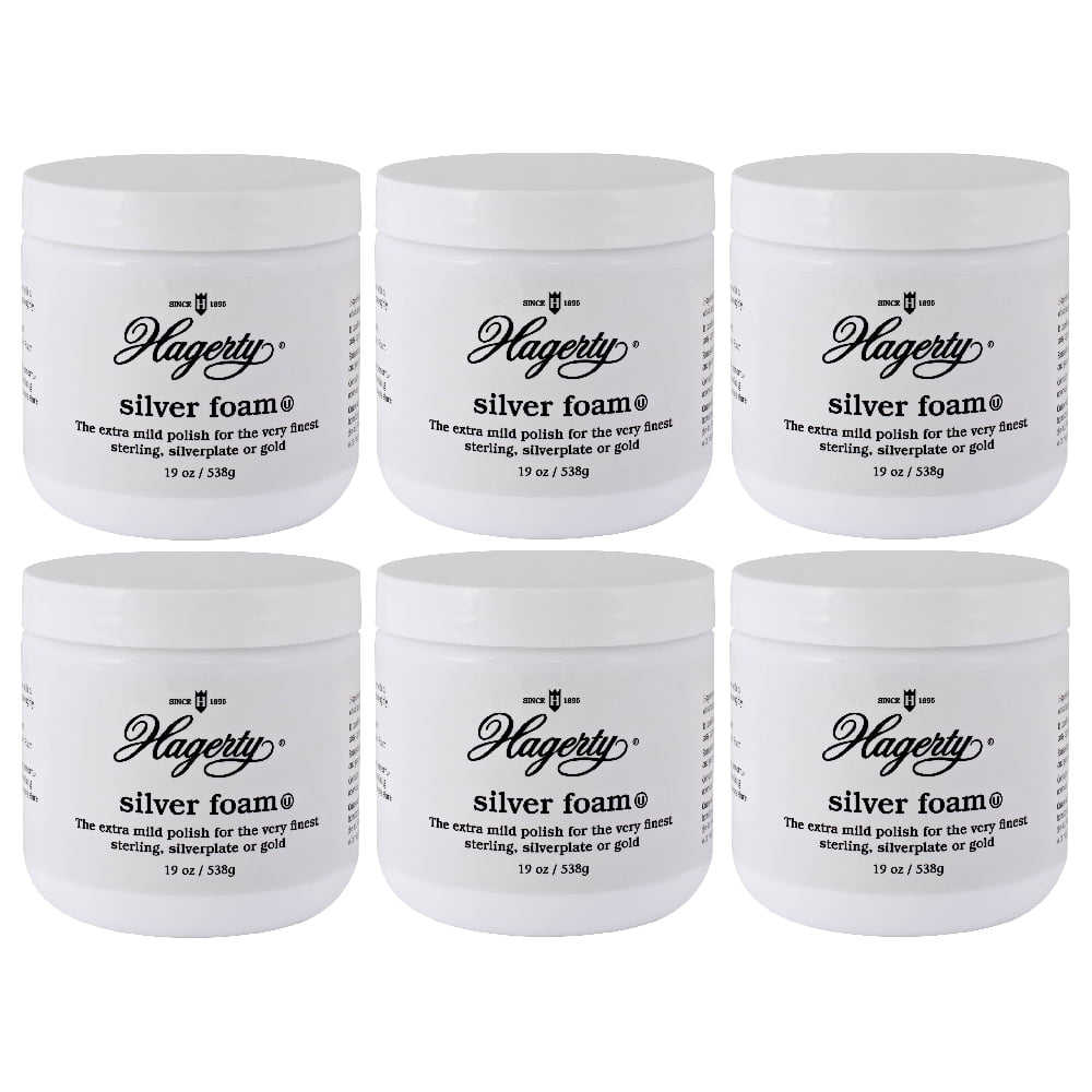 Hagerty Silver Foam Extra Mild Polish 19 Ounce, 6 Pack - Walmart.com