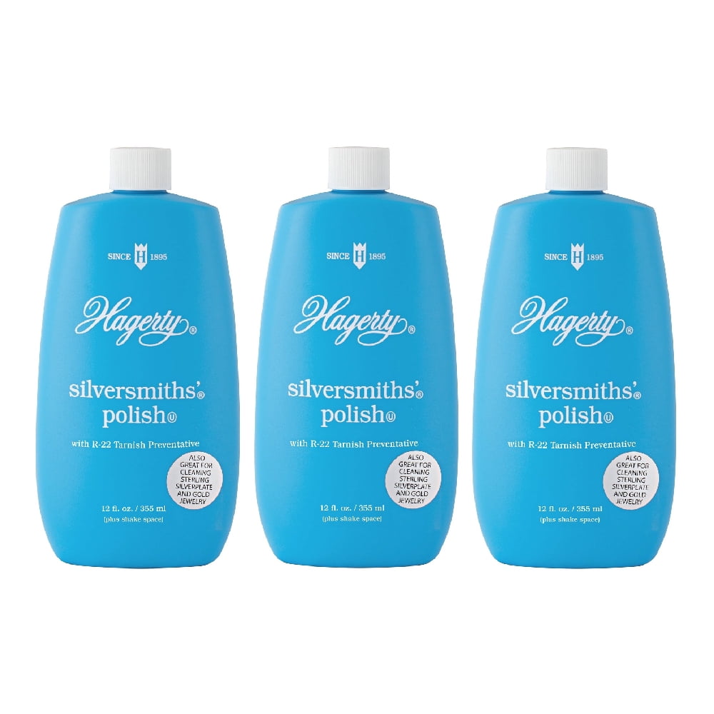 Hagerty Silversmiths Silver Polish 12 oz, 3 Pack - Walmart.com